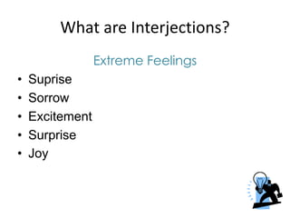 Interjections | PPTX