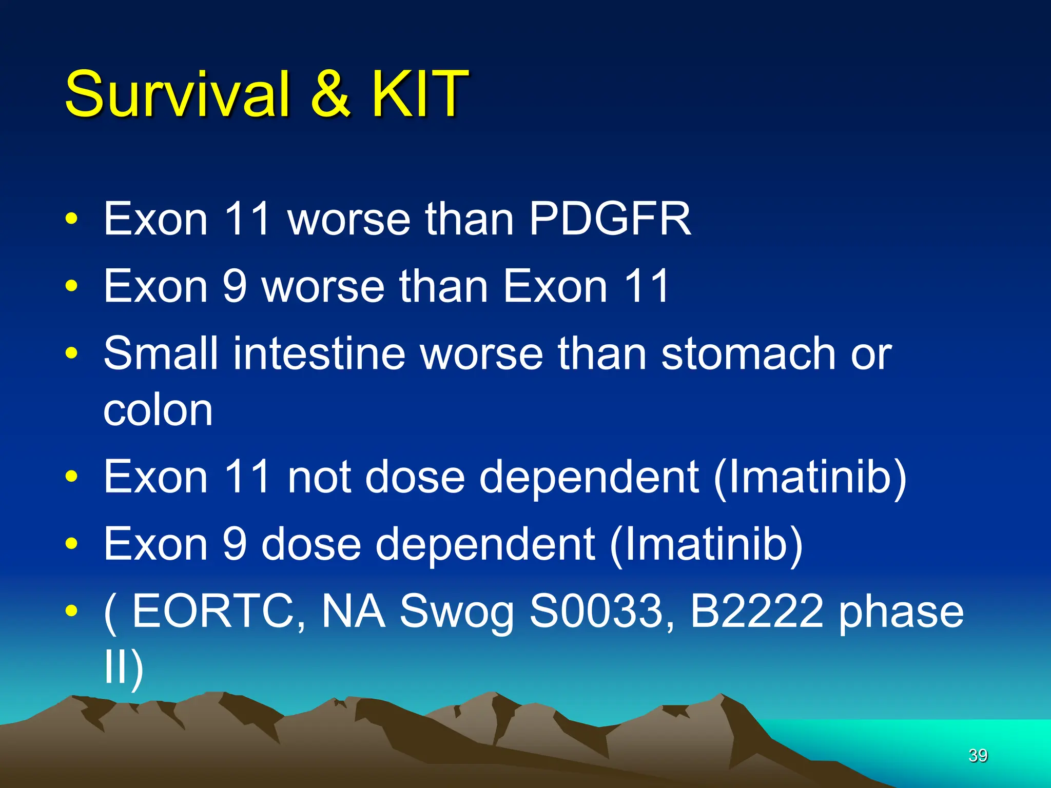 GIST (Gastrointestinal Stromal Tumor).ppt | Digestive Disorders ...