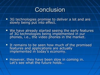3 g mobi tech | PPT