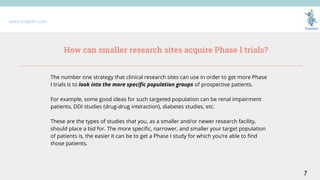 A guide to phase i clinical trials | PPTX