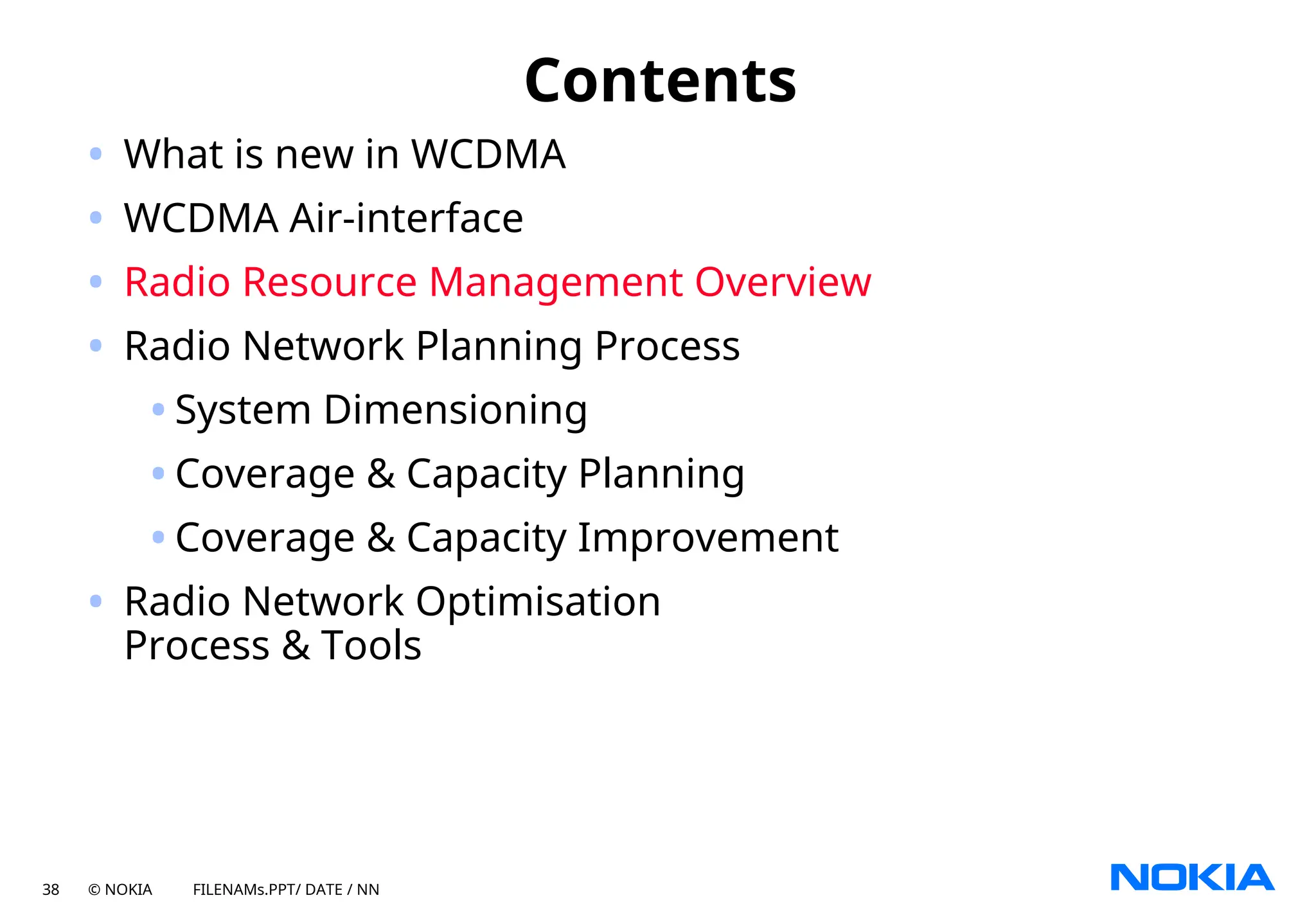 3G network planning overview radio network 2002 | PPT