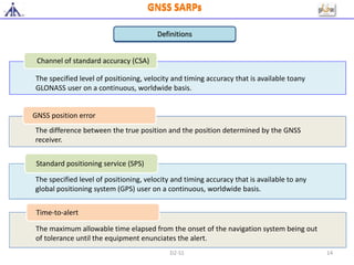 #3 gnss requirements & specifications | PPTX