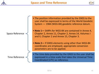 #3 gnss requirements & specifications | PPTX