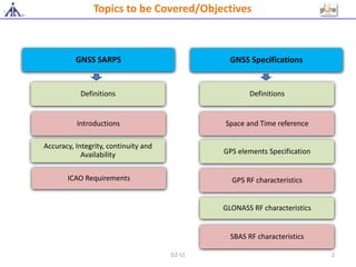 #3 gnss requirements & specifications | PPTX