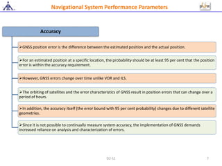 #3 gnss requirements & specifications | PPTX