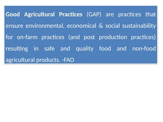 Good agricultural practice and Environmentally friendly farming.pptx