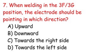 3G POSITION IN SMAW THE 3RD POSITION IN GROOVE | PPTX
