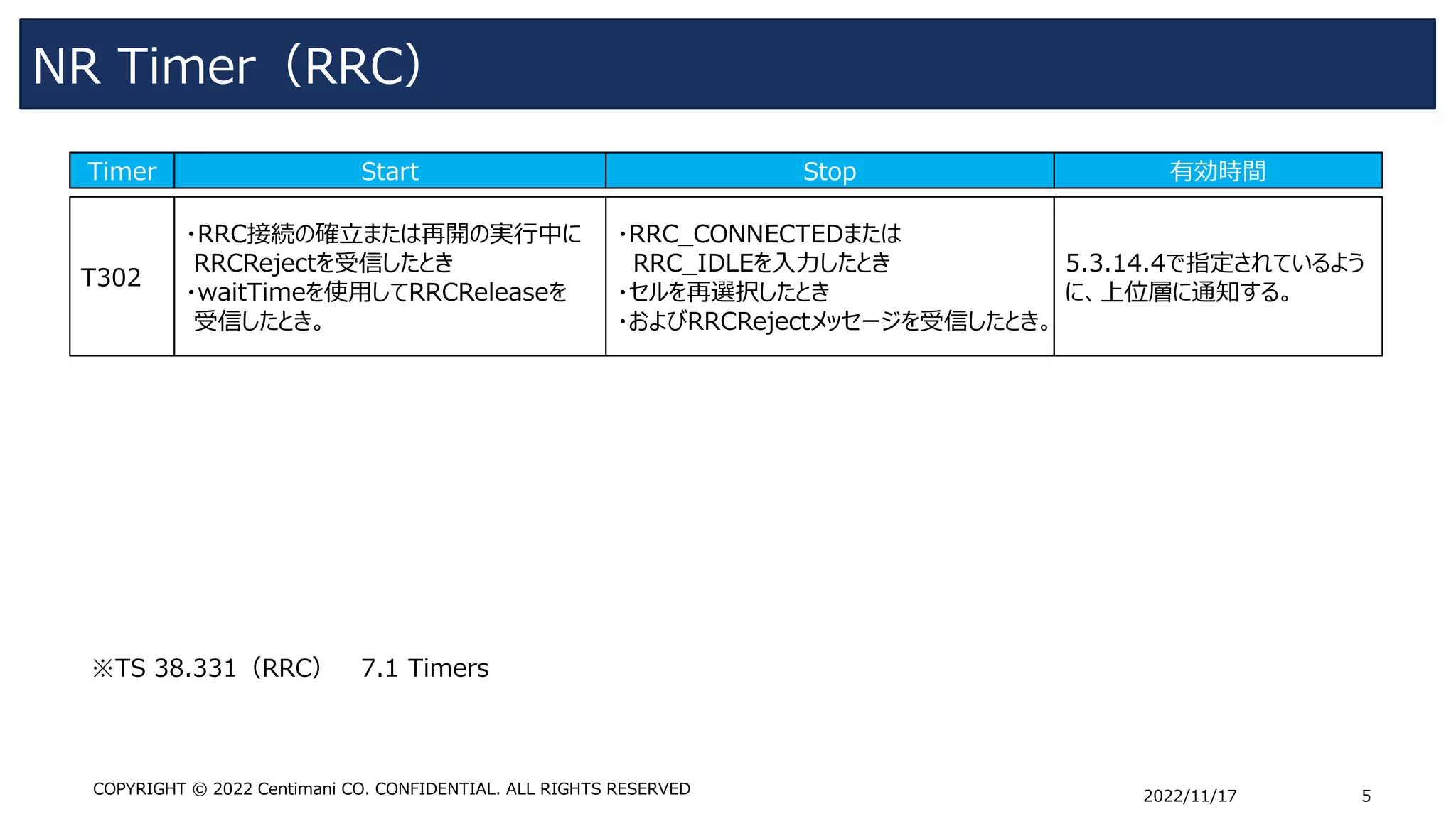 3GPP 5G NSA introduction 2（EN-DC RRC Timer） | PDF