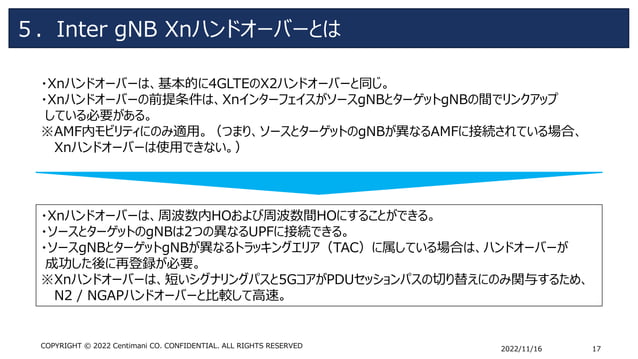3GPP 5G SA Detailed explanation 5（5G SA Handover Call Flow include 5GC ...