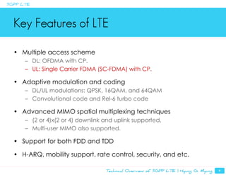 Technical Overview of LTE ( Hyung G. Myung) | PDF