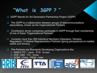 3 gpp – overview | PPTX