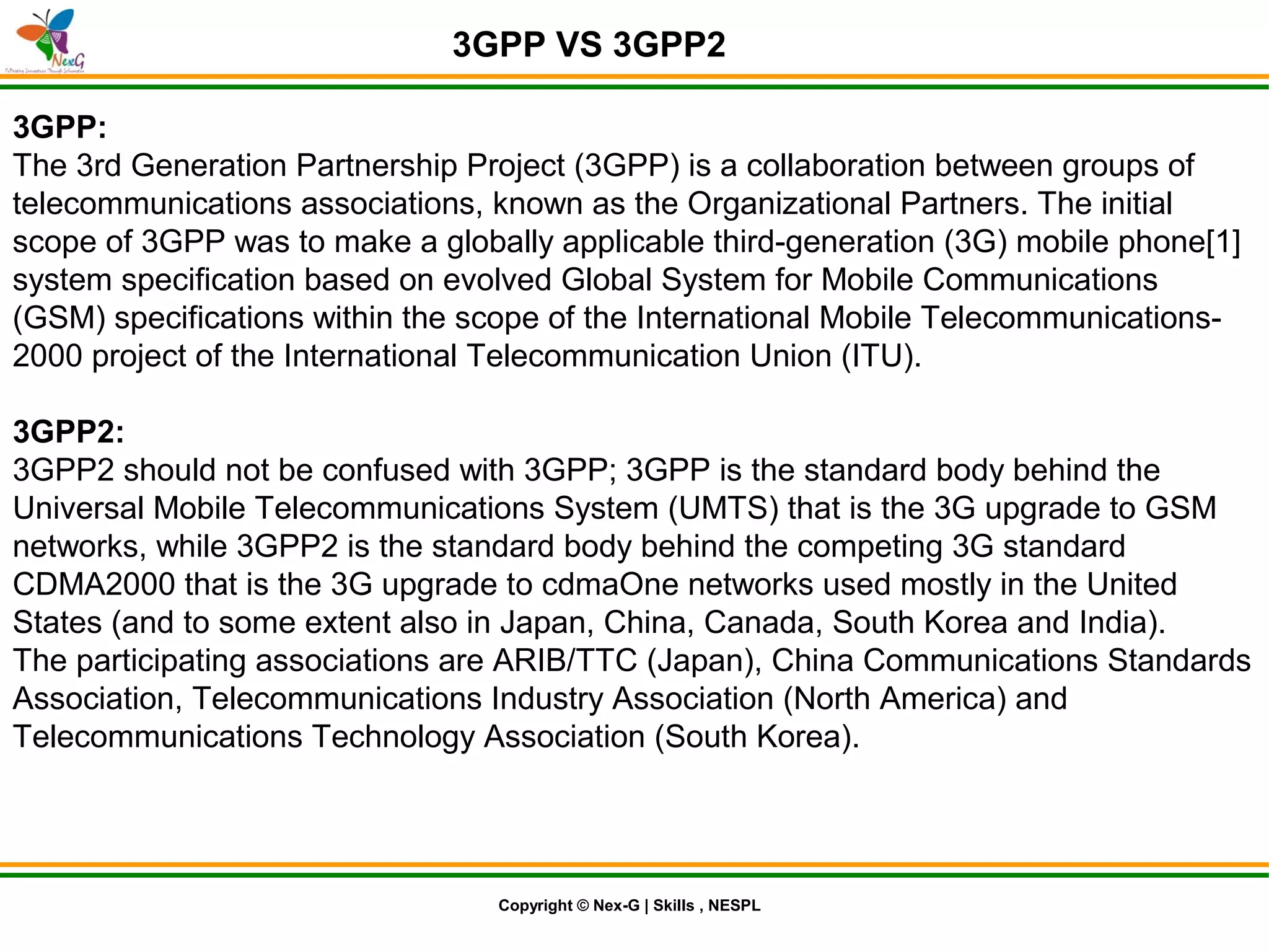 3gpp overview | ODP