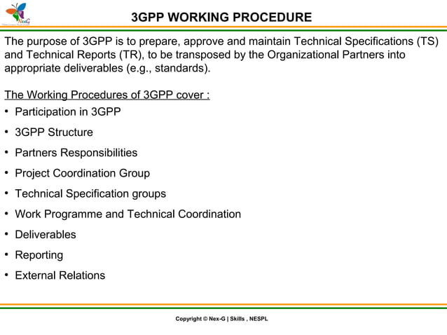 3gpp overview | ODP | Smartphones | Consumer Electronics
