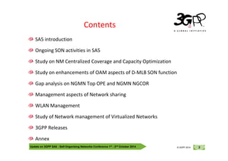 Oct 2014: Update on 3GPP SA5 | PDF