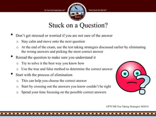 Test Taking Strategies | PPTX