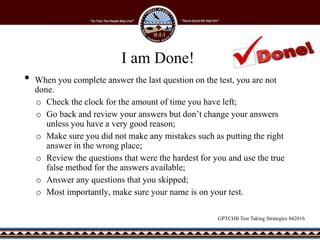 Test Taking Strategies | PPTX