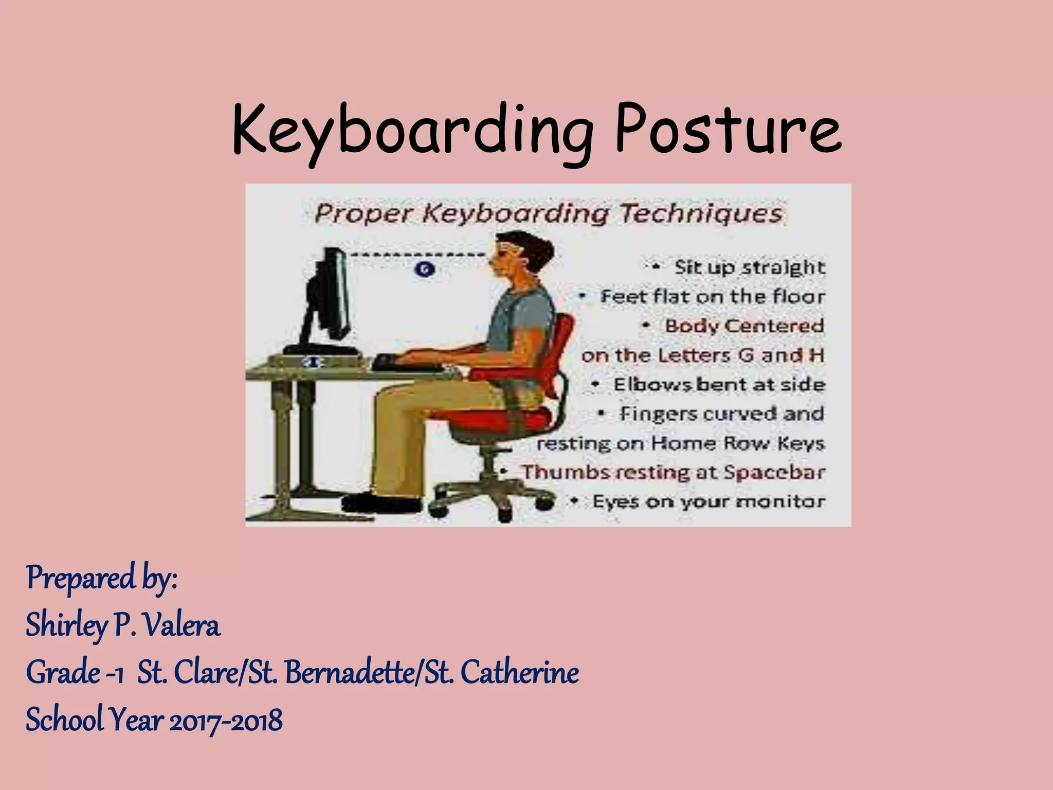 #3 gr.1 com keyboarding posture-a | PPTX