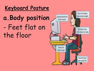 #3 gr.1 com keyboarding posture-a | PPTX