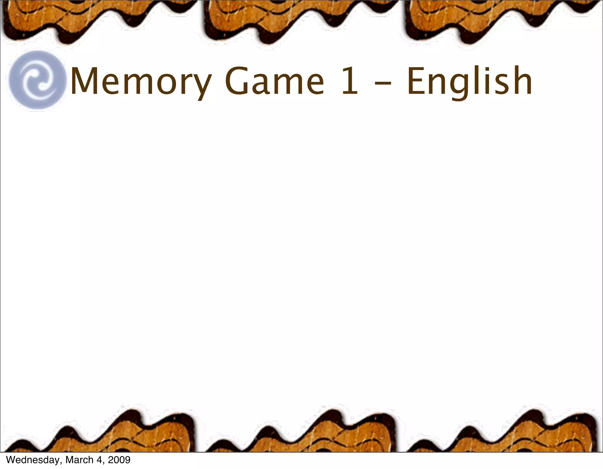 3 Grade Memory Lesson 4ver2.Key