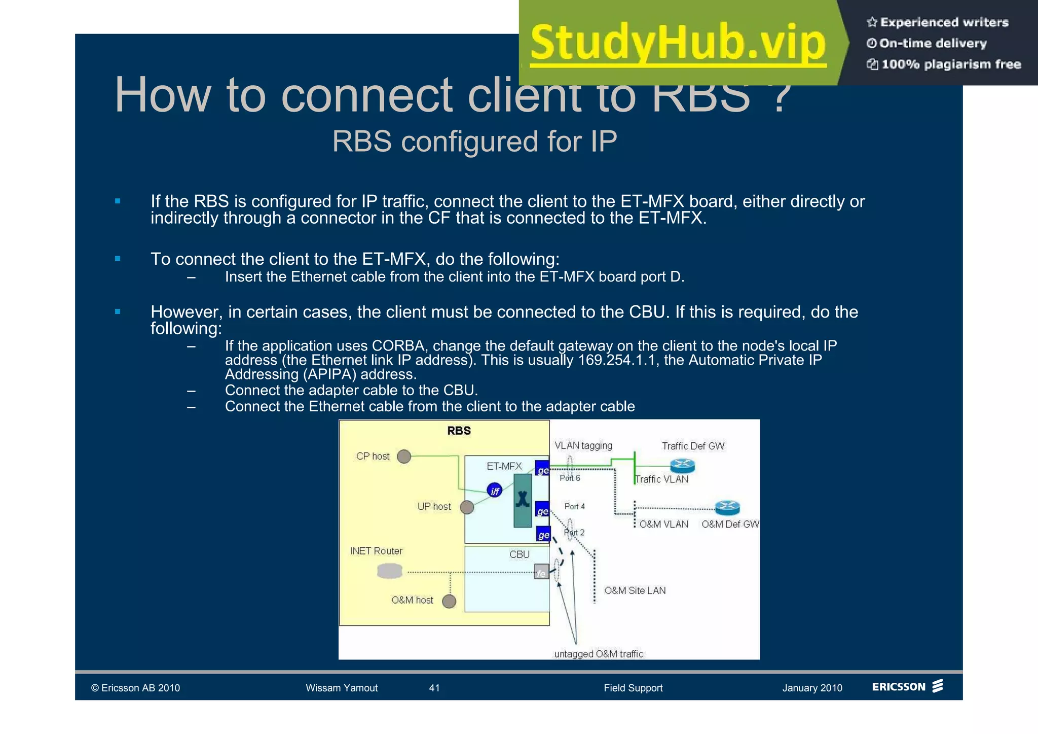 3G RBS Overview Field Support Operations Contents | PDF