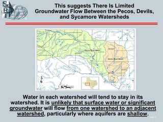 Pecos/Devils River Watershed Projects Part II | PPT