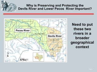 Pecos/Devils River Watershed Projects Part II | PPT