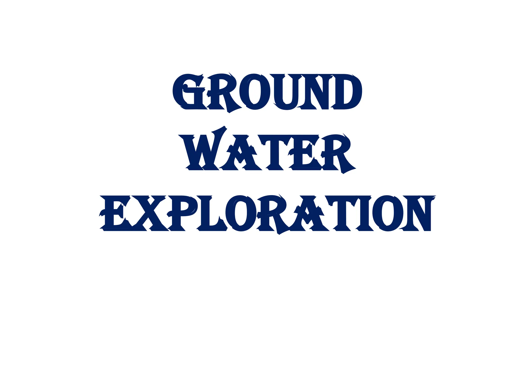 Ground water exploration methods surface and sub surface methods | PPTX