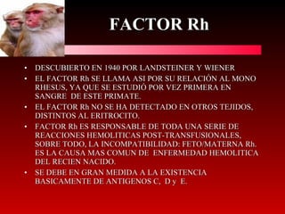 3 grupos sang tipificacion | PPT
