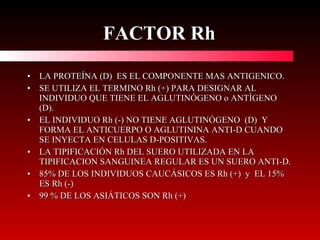 3 grupos sang tipificacion | PPT