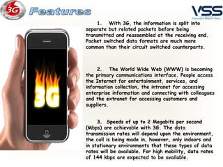 3 G Technology from VSS Technologies | PPT
