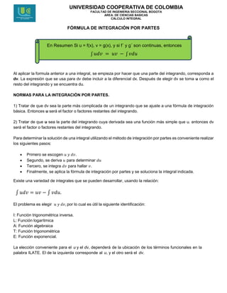 3 guia integración por partes | PDF