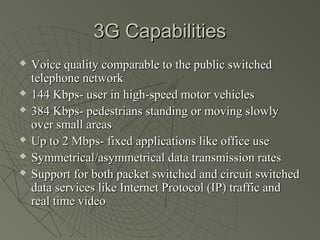 3g wireless technology | PPT