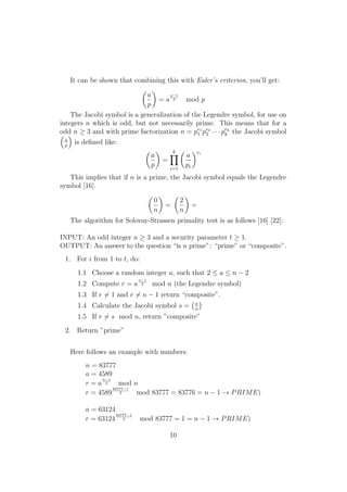 Generating random primes | PDF