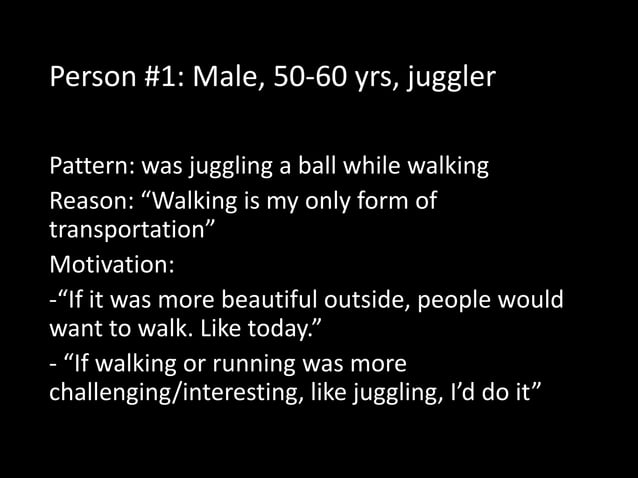 Walking Interviews | PPT