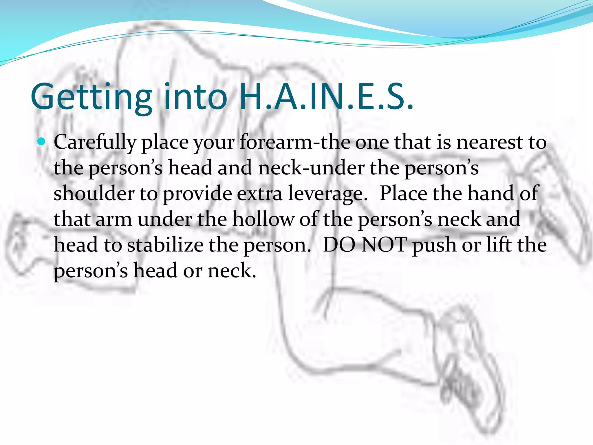3 haines recovery position | PPTX
