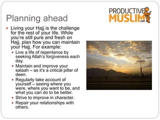 Part 3: The Days of Hajj | PPTX