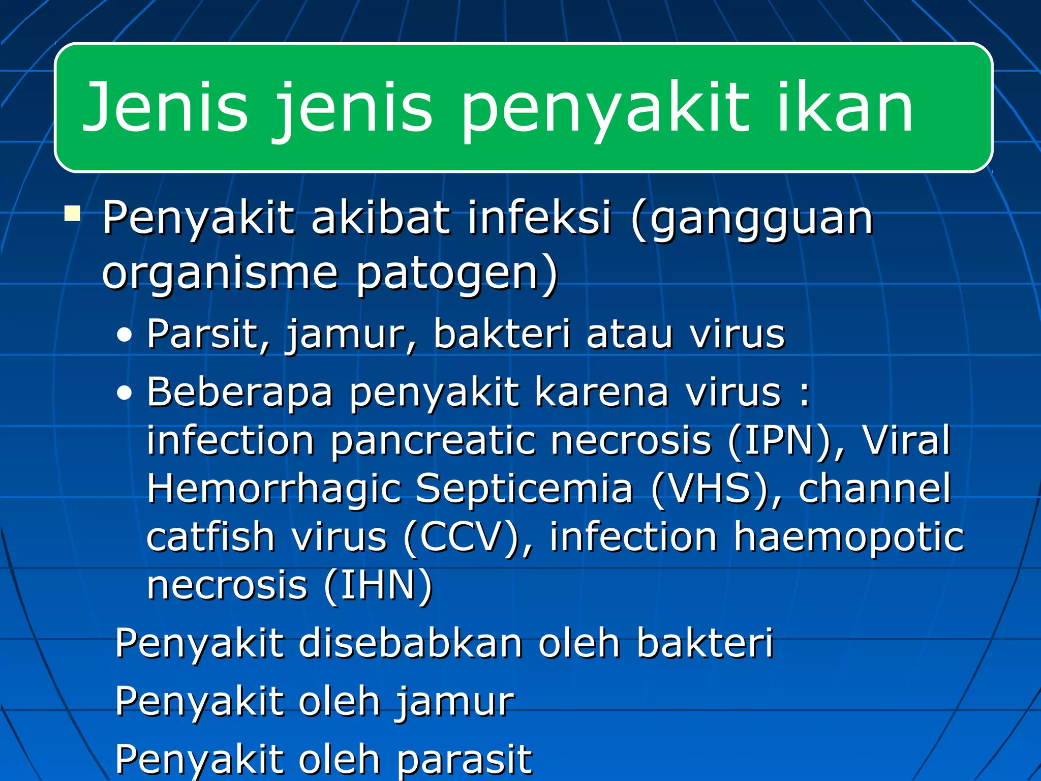 Hama dan penyakit ikan | PPT