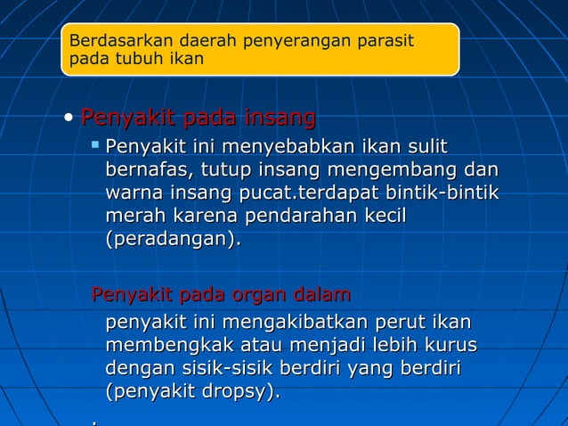 Hama dan penyakit ikan | PPT