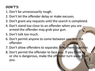 3 handcuffing foxtroot | PPTX