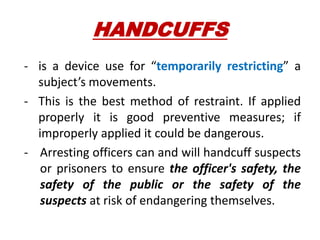 3 handcuffing foxtroot | PPTX | Internet Safety | Parenting