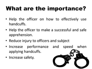 3 handcuffing foxtroot | PPTX