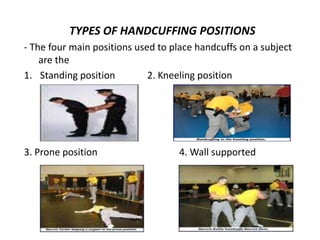 3 handcuffing foxtroot | PPTX