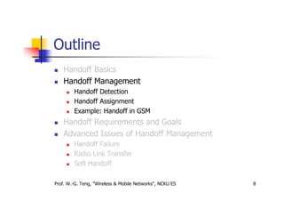 3 handoff management | PDF