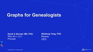 Graphs for Genealogists | PPT