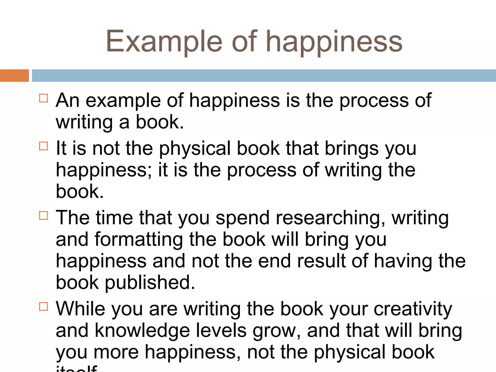 Happiness vs gratification | PPT