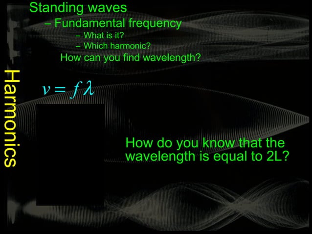 Sound: Harmonics | PPT | Musical Instruments | Hobbies & Interests