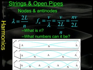 Sound: Harmonics | PPT | Musical Instruments | Hobbies & Interests