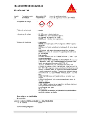 3 hds sika abraroc cl | PDF