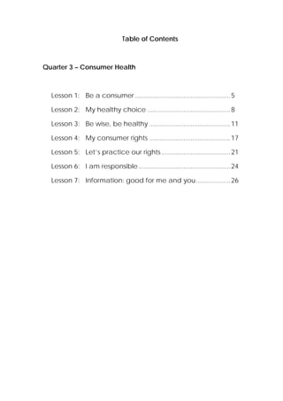 3 health lm q3 | PDF