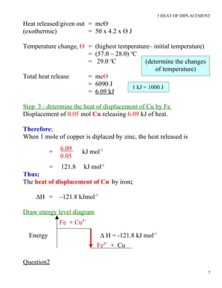3 heat of diplacement | DOC